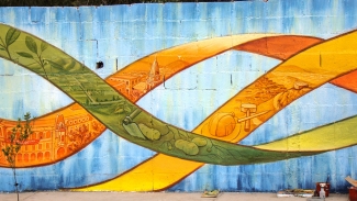 Water War Mural in Cochabamba, Bolivia | monacaron.com